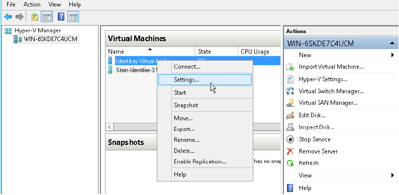 Installing The Onespan Authentication Server Virtual Appliance Instance Onespan Community Platform